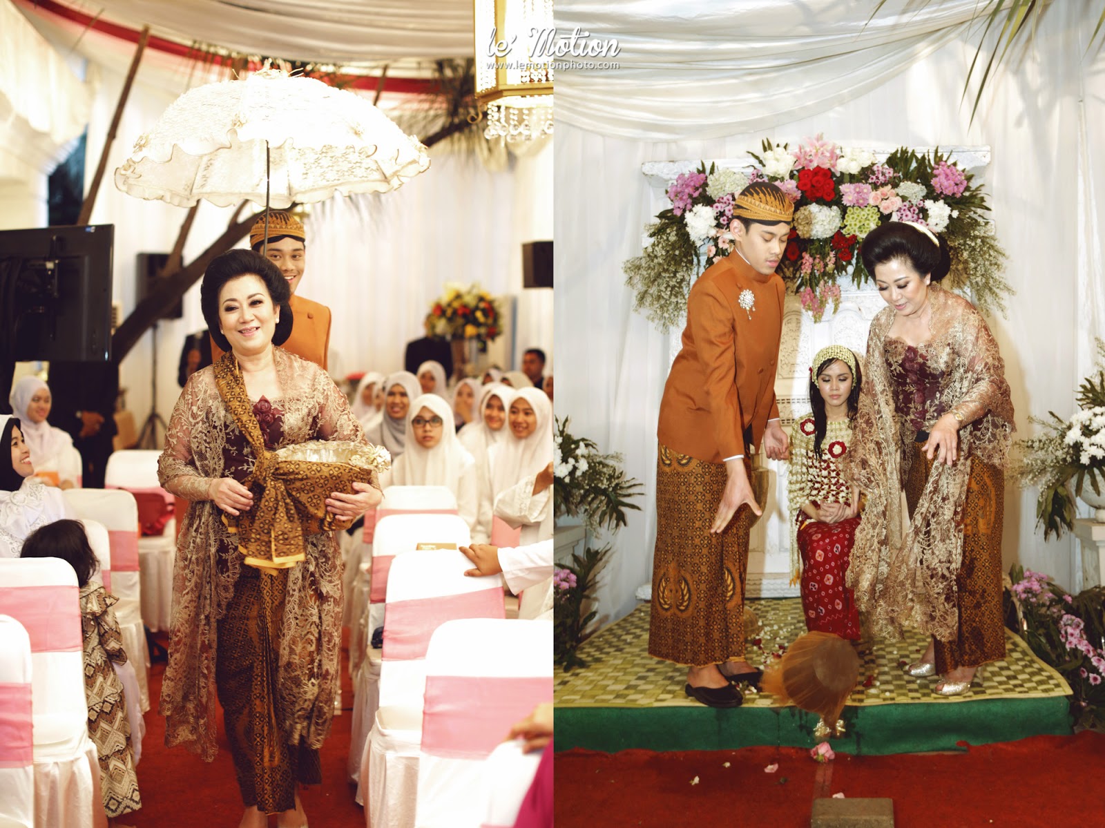 Le Motion Photo: Stephanie & Gilang Wedding (Pernikahan adat Jawa)