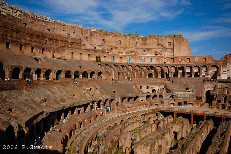 arquitetura: coliseu de roma