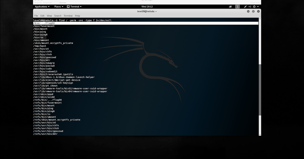 Nebula Exploit-Exercise Solutions