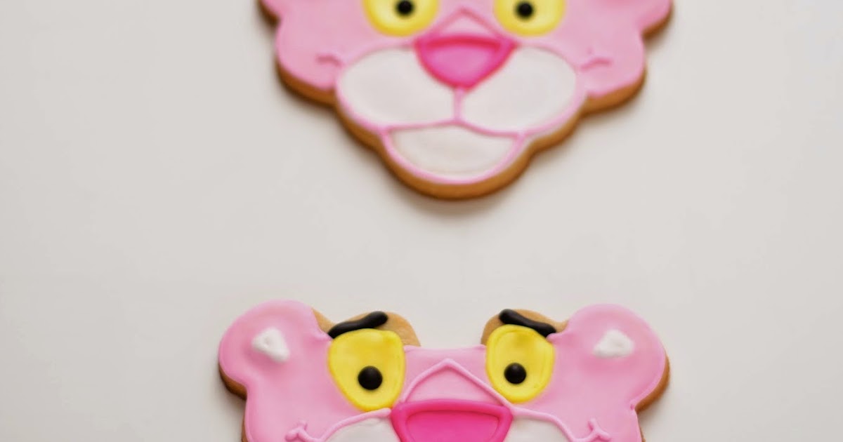 i heart baking!: pink panther cookies
