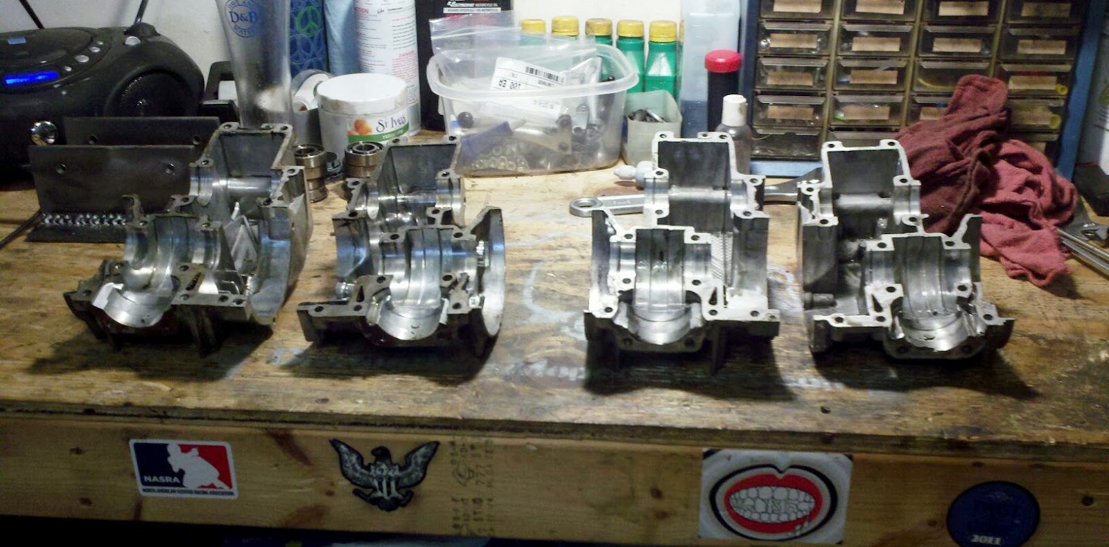 Stuck In The Buckosphere: Double Moped Build, with HI-RES photos