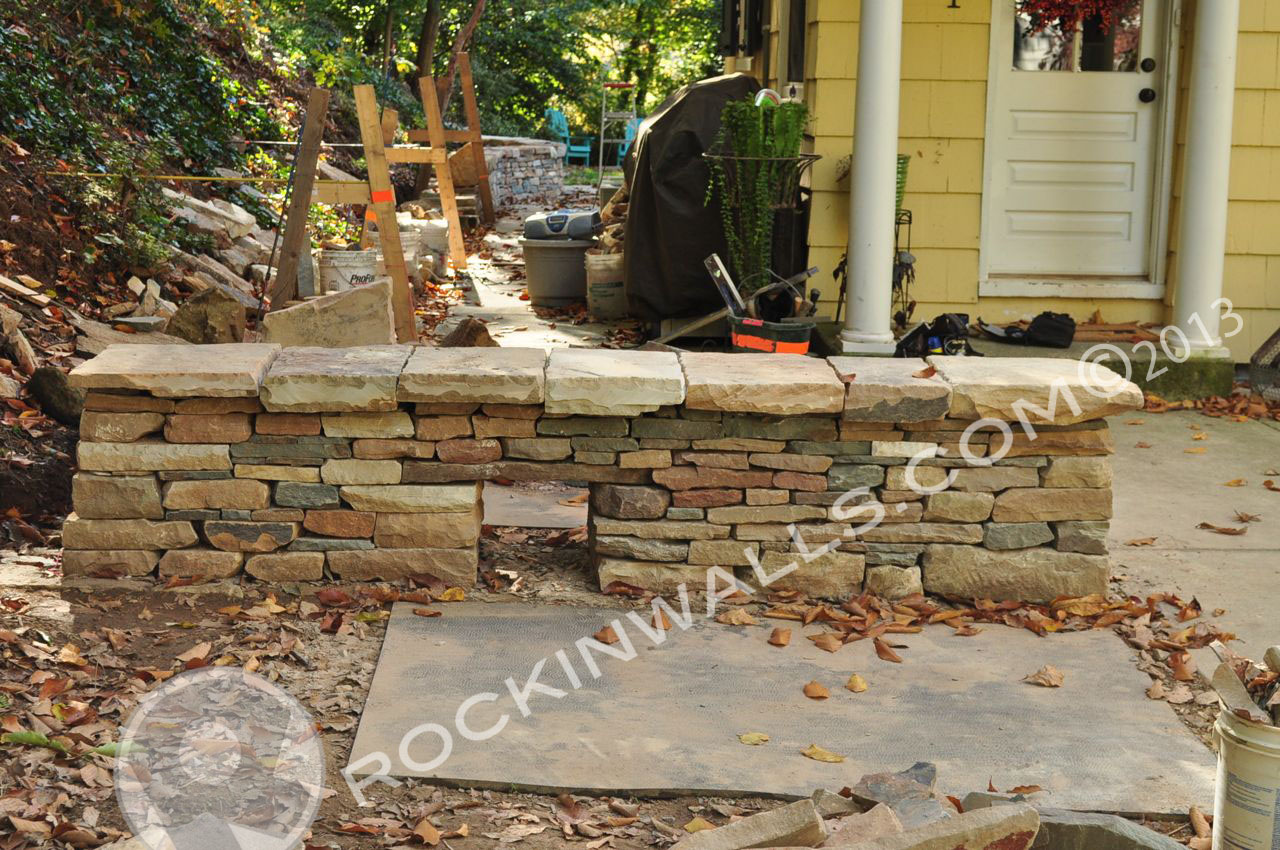 ROCKIN WALLS: Merrymount Project Lintel Drain Build and Rebuild.
