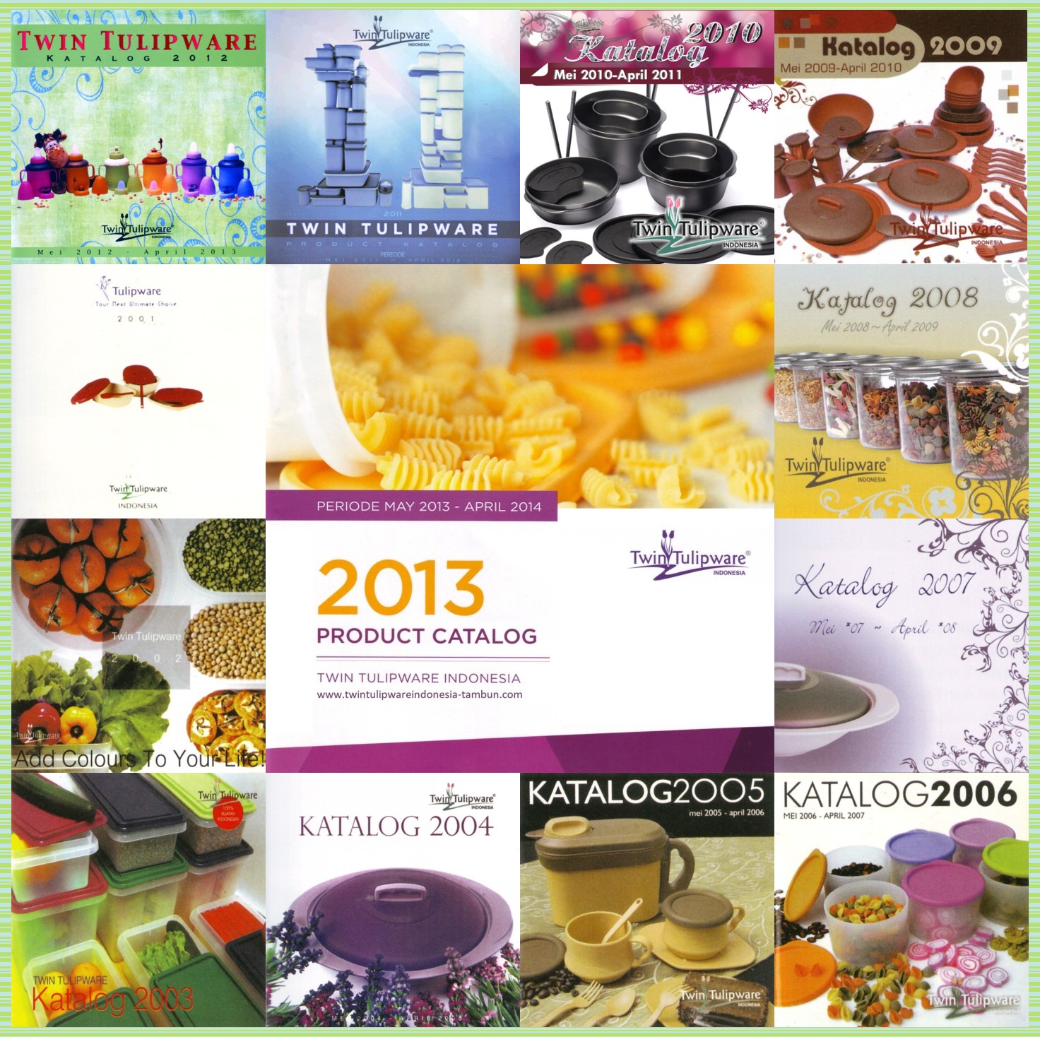 Katalog Tulipware | Twin Tulipware SC. Tambun