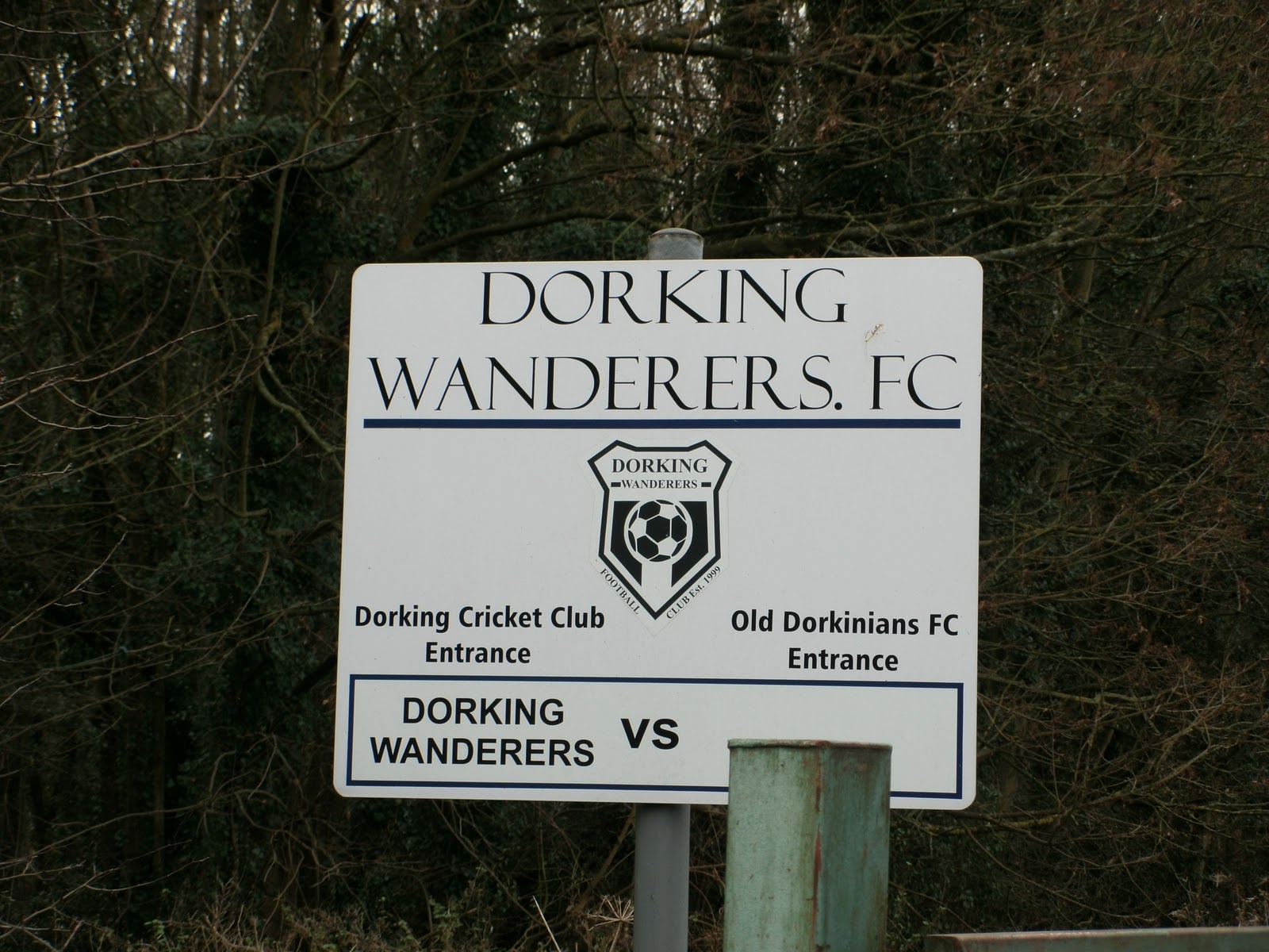 Pie and Mushy Peas: Dorking Wanderers FC