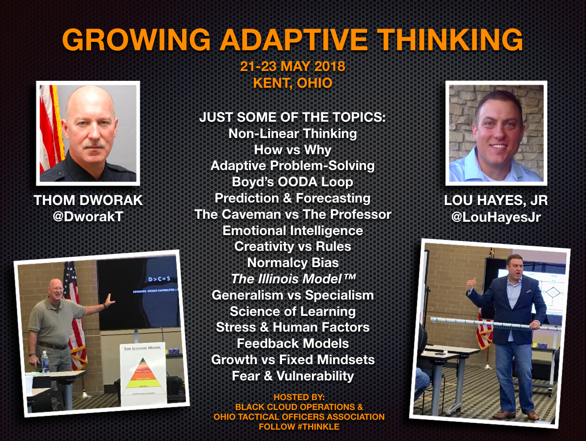 "Growing Adaptive Thinking" coming to Ohio in May 2018