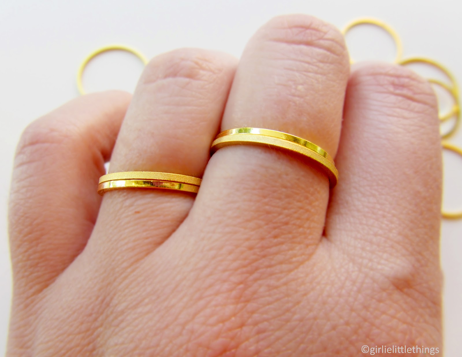 BURCU ARKUT: How would you wear your Thin Rings?