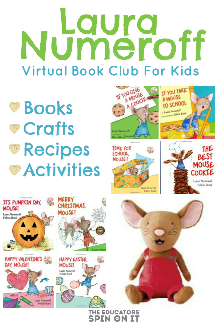 Laura Numeroff Virtual Book Club for Kids - The Educators' Spin On It