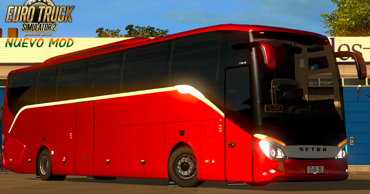 (Bus Mod) Setra S 516 HD 4x2 - ETS 2 Mundo Mod