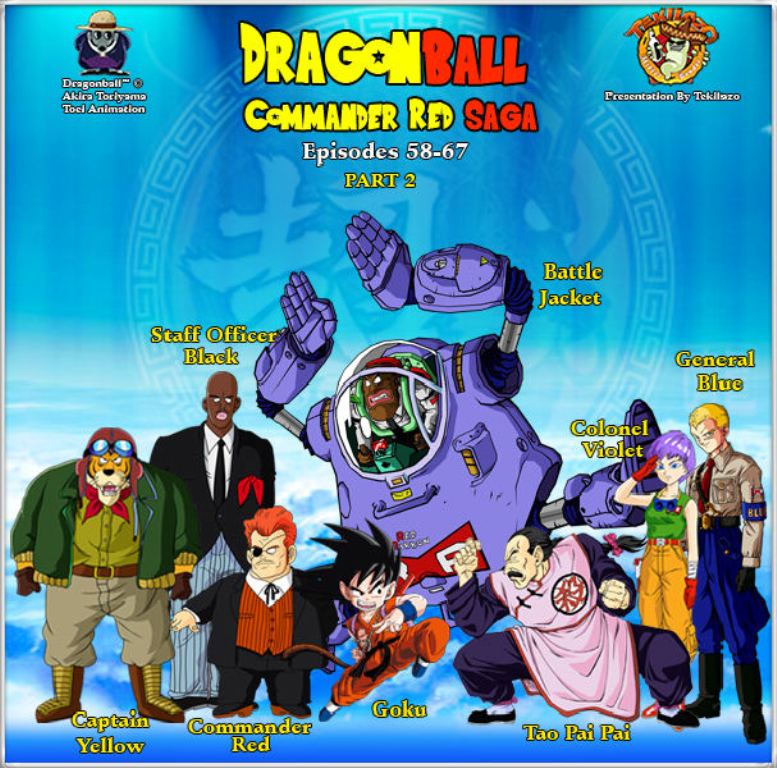 Mundo Dragon Ball: Saga Comandante Red