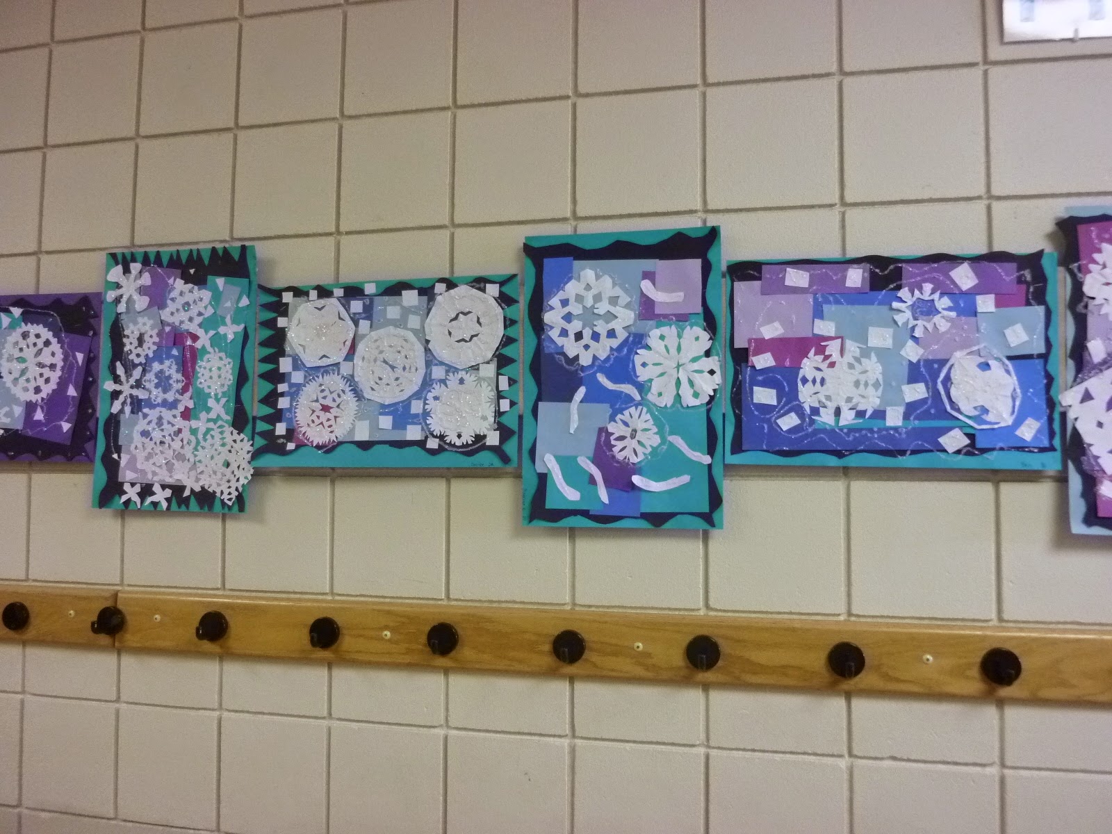 Mrs. Werner's Art Room: 2nd Grade Matisse Inspired Winter Collages