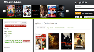 Movie25: Movie25 now also as Movie25.in