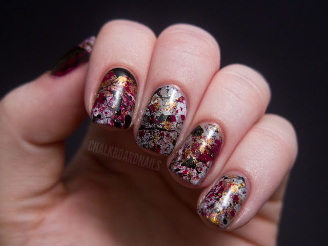 Guest Post at Fashion Polish | Chalkboard Nails | Phoenix, Arizona Nail ...