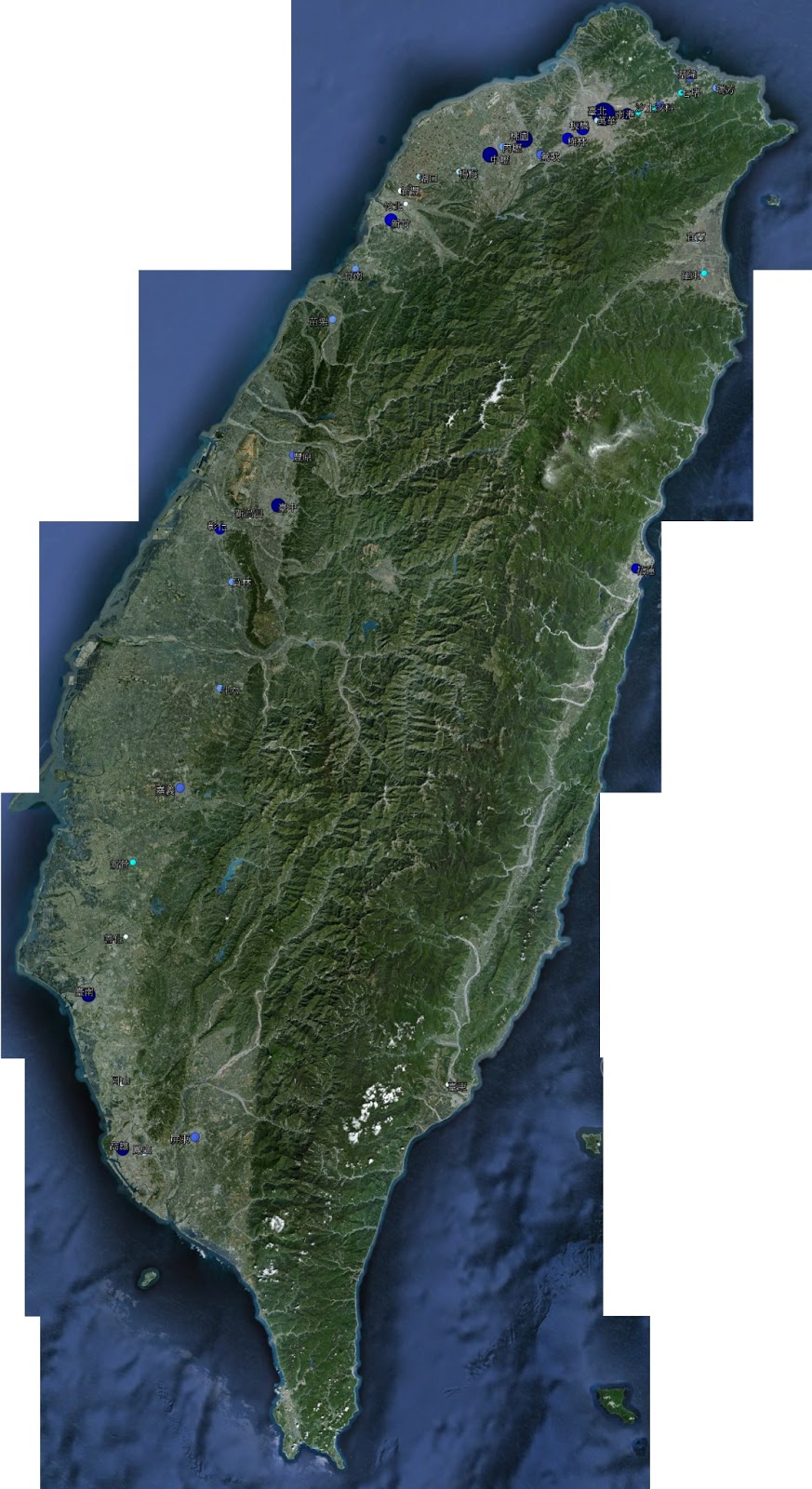 Get on and off Passengers amount of TRA stations(2012) - 小小整理網站 ...