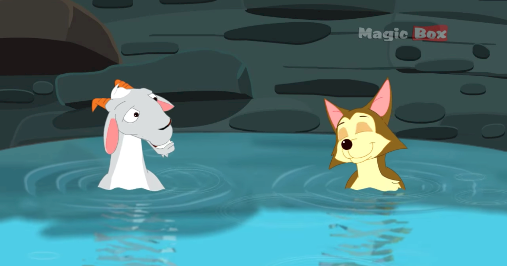 The fox and goat stories for kids ~ Cute Inspirational Moral Stories ...