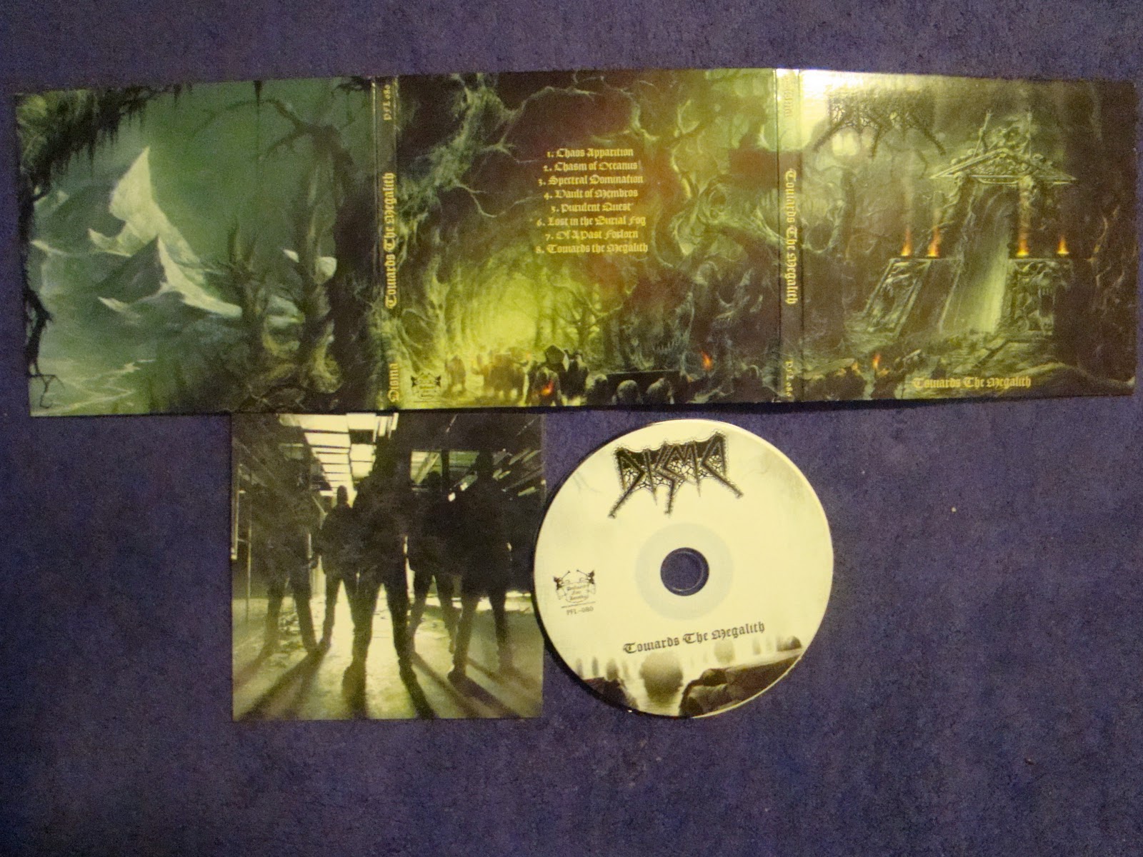 PANZERFAUST zine: Disma - Towards the Megalith