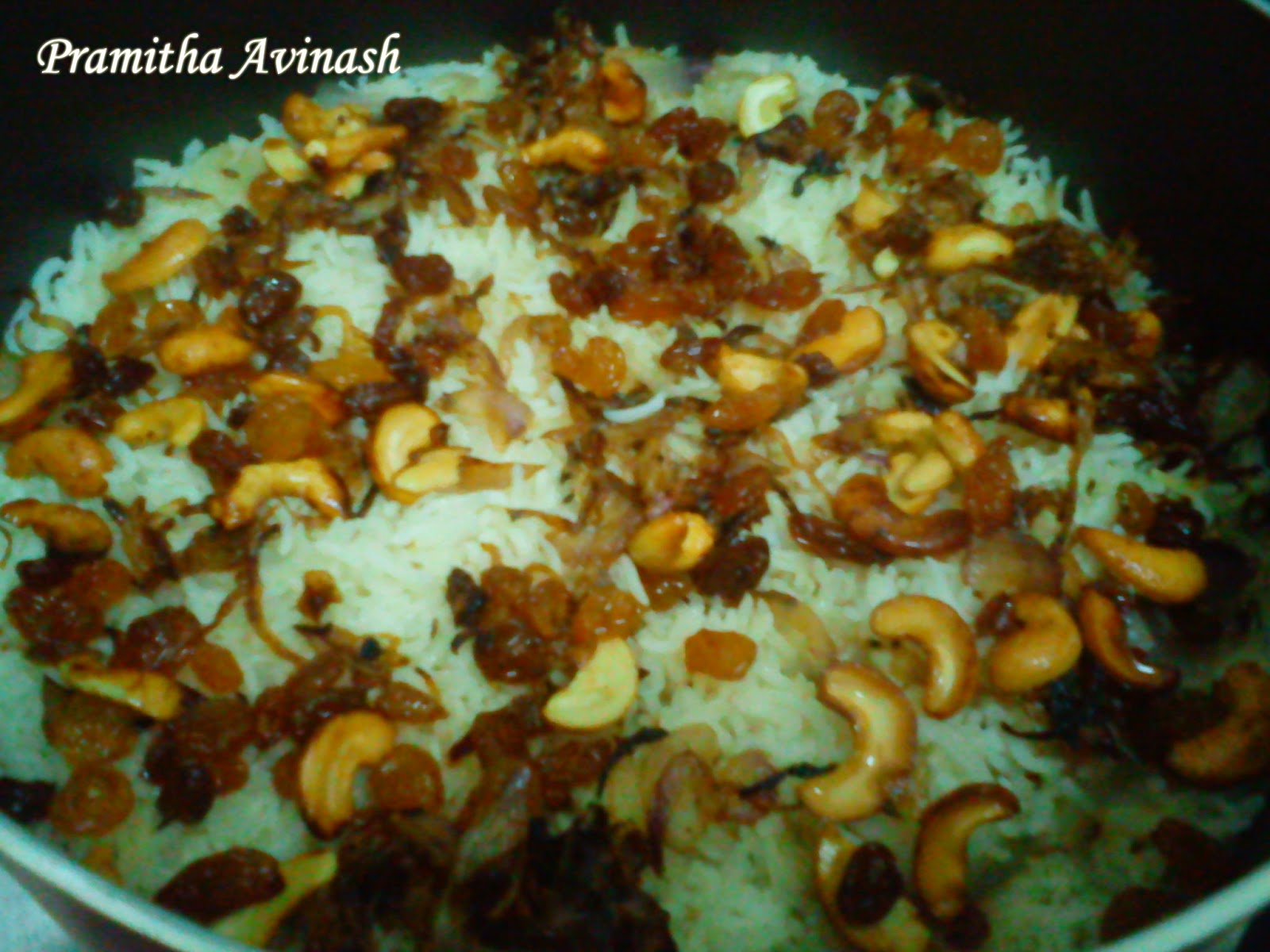 Pramitha Love Cooking!!!!!: Ghee Rice (Ney choru)