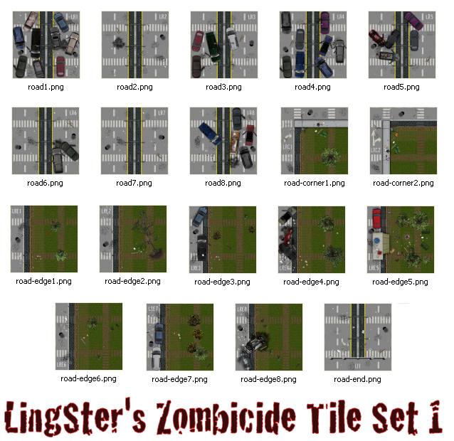 All Things LingSter...: Zombicide Custom Map Tiles Set 1