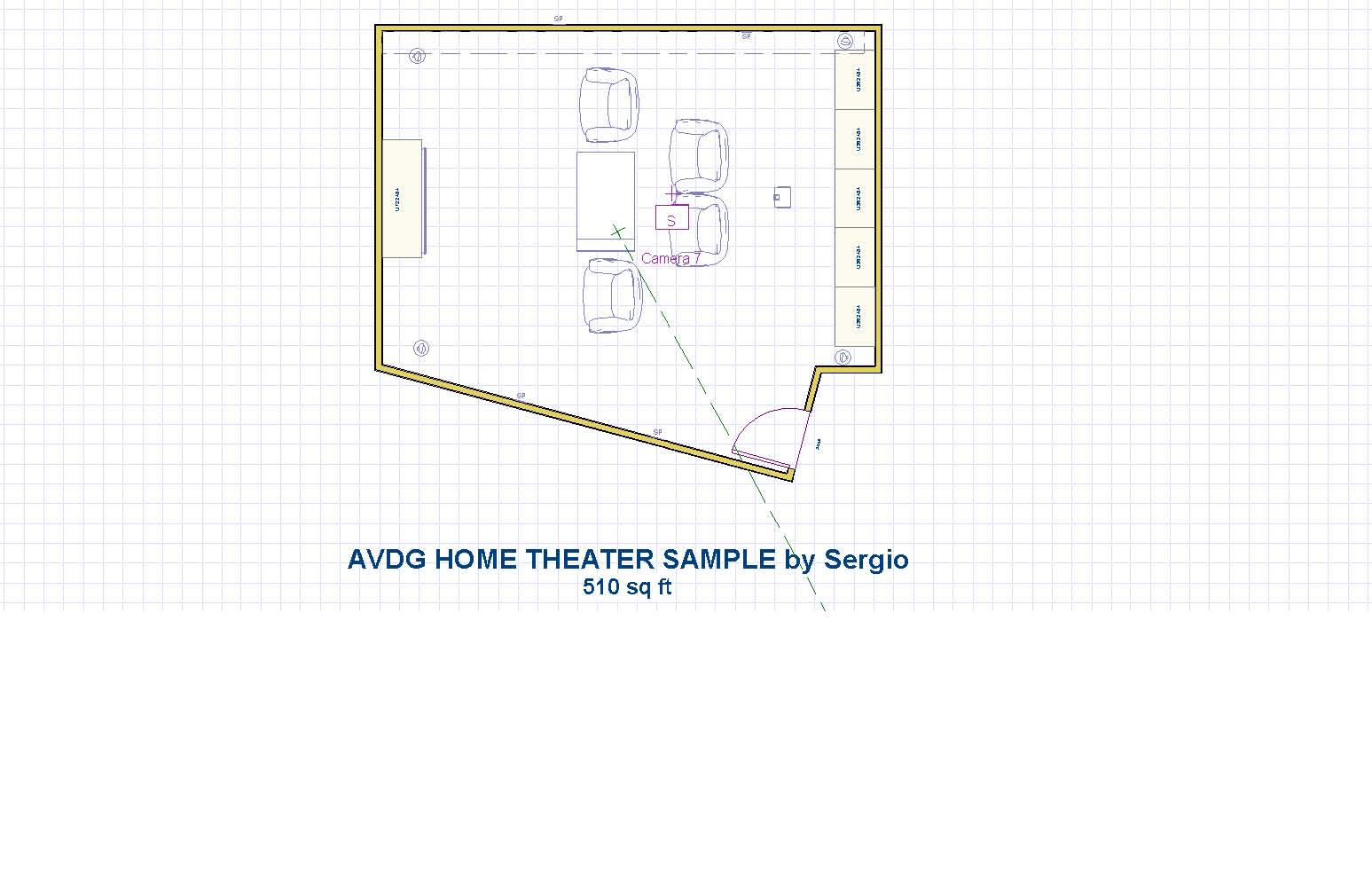 ARCXEN CAD Design Studio: Audio Visual Engineering Drawings