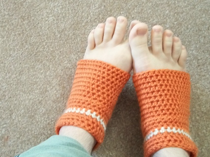 Hooked on Handmade: Yoga Sock Pattern!