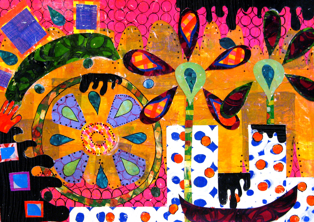 Composite Art & Design: Mixed Media Collage Work (Art Club)