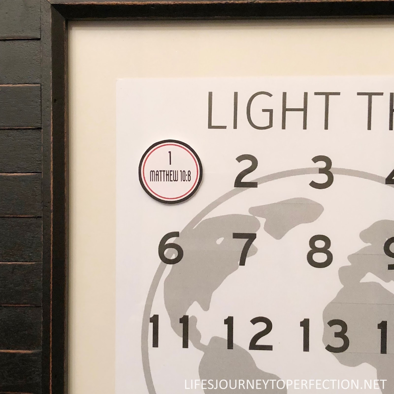 Life's Journey To Perfection: #LightTheWorld Poster and How it can be ...