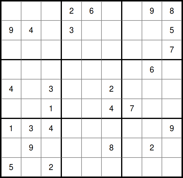 Andrew s Puzzles Sudoku No 123 Easy Andrew s Puzzles Sudoku No 123 Easy