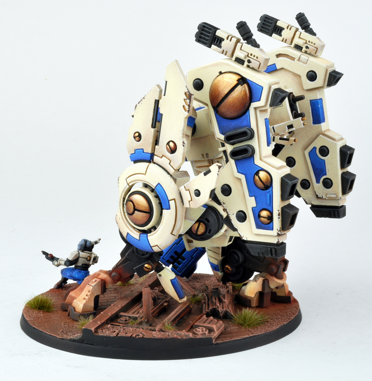 davetaylorminiatures: Tau Riptide - Finished!