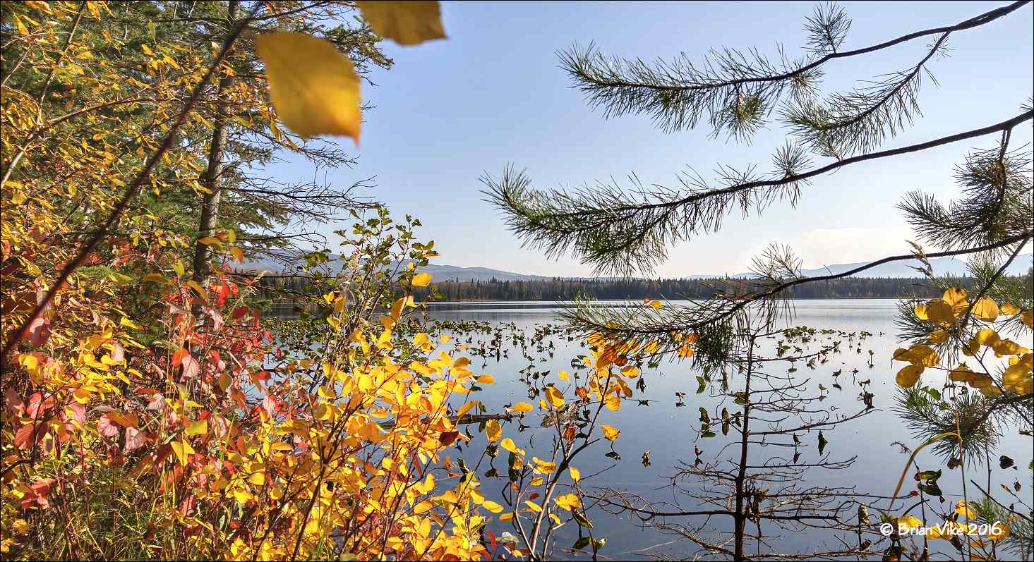 Northern Interior British Columbia: Fall Season Klinger Lake Houston ...