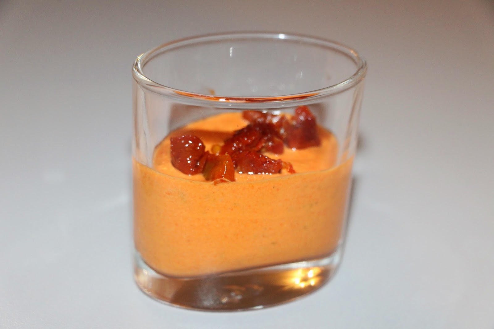 Les gourmandrines: VERRINE POIVRONS ROUGES