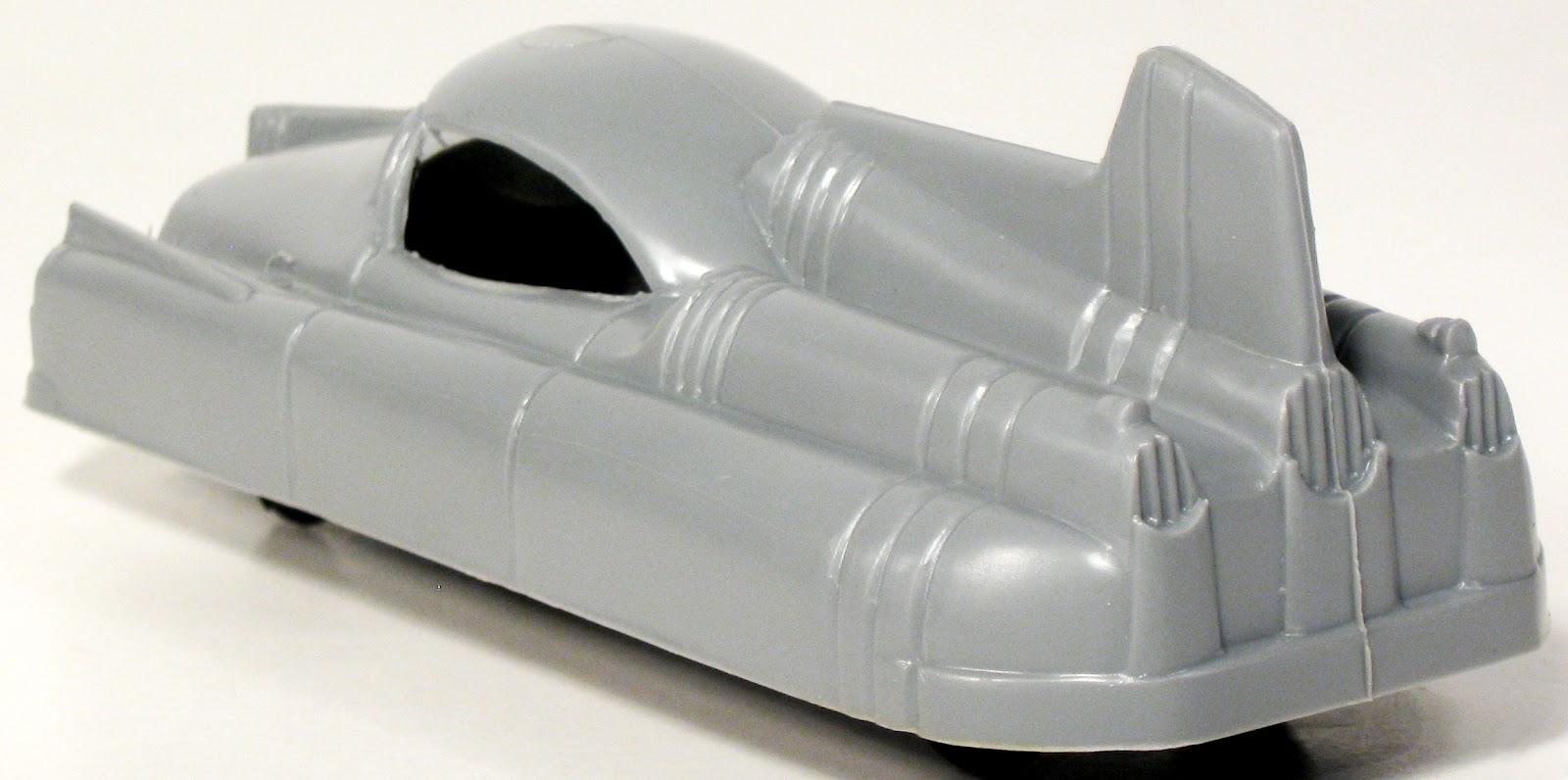 Toys and Stuff: Louis Marx & Company Cars Of The Future - Gray Car #4
