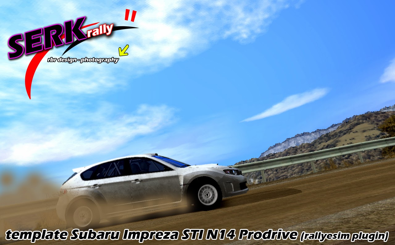SERK rally: Templates SUBARU