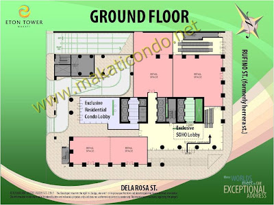 Eton Tower Makati: Floor plan