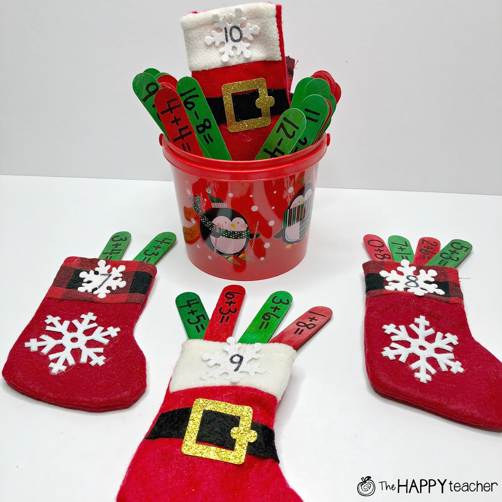 Christmas Math Activity | TheHappyTeacher