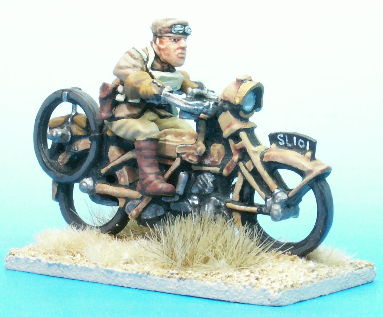 Over Open Sights: 1st Corps WW1 British Motorcycle Dispatch Rider.