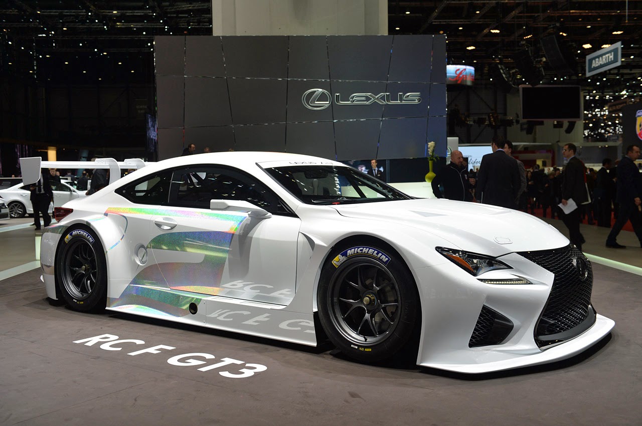 Lexus RC F GT3 Racing Concept: Geneva 2014 Photos - Latest Auto Design