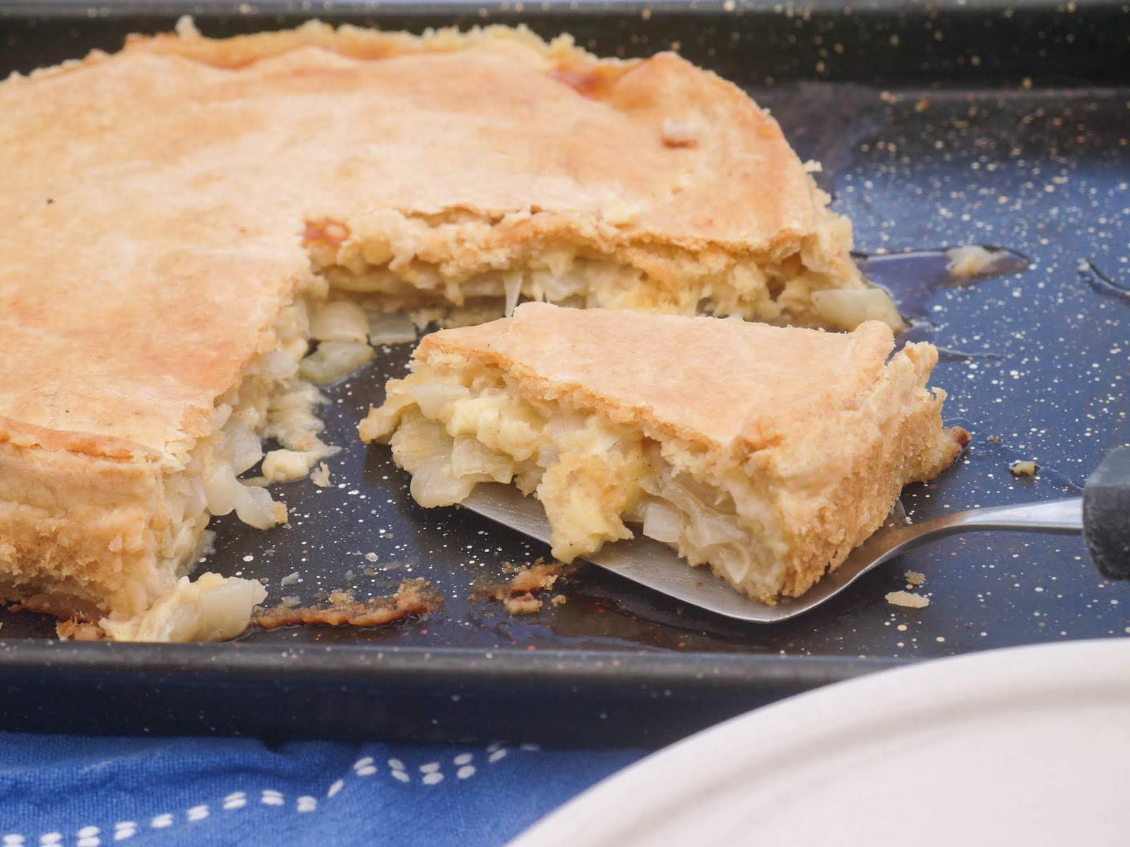 This Muslim Girl Bakes: Cheese and Onion Pie.