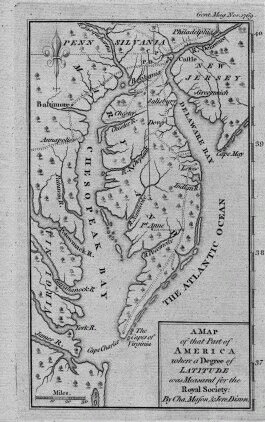 Delaware Colonial Map
