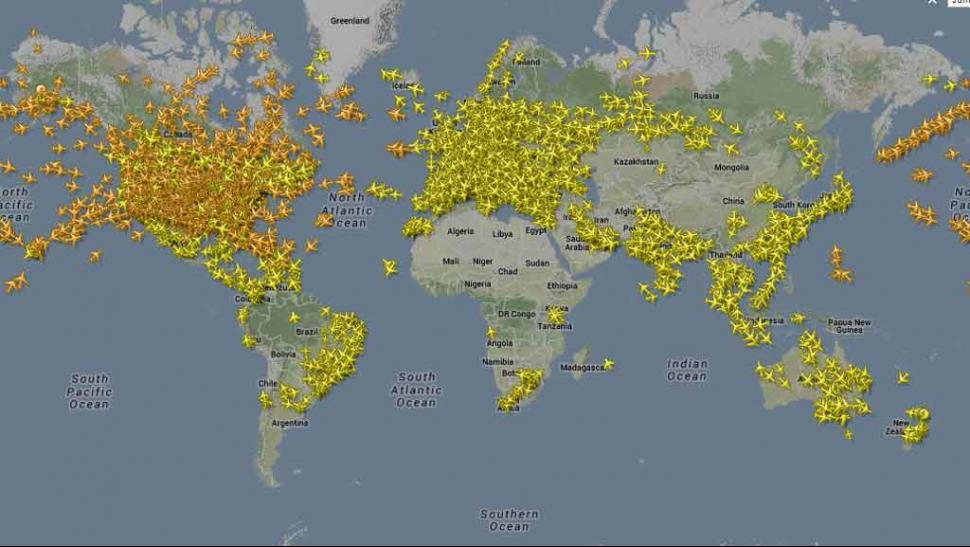 La ventana indiscreta de julia: INCREÍBLE MAPA, EN TIEMPO REAL, DEL ...