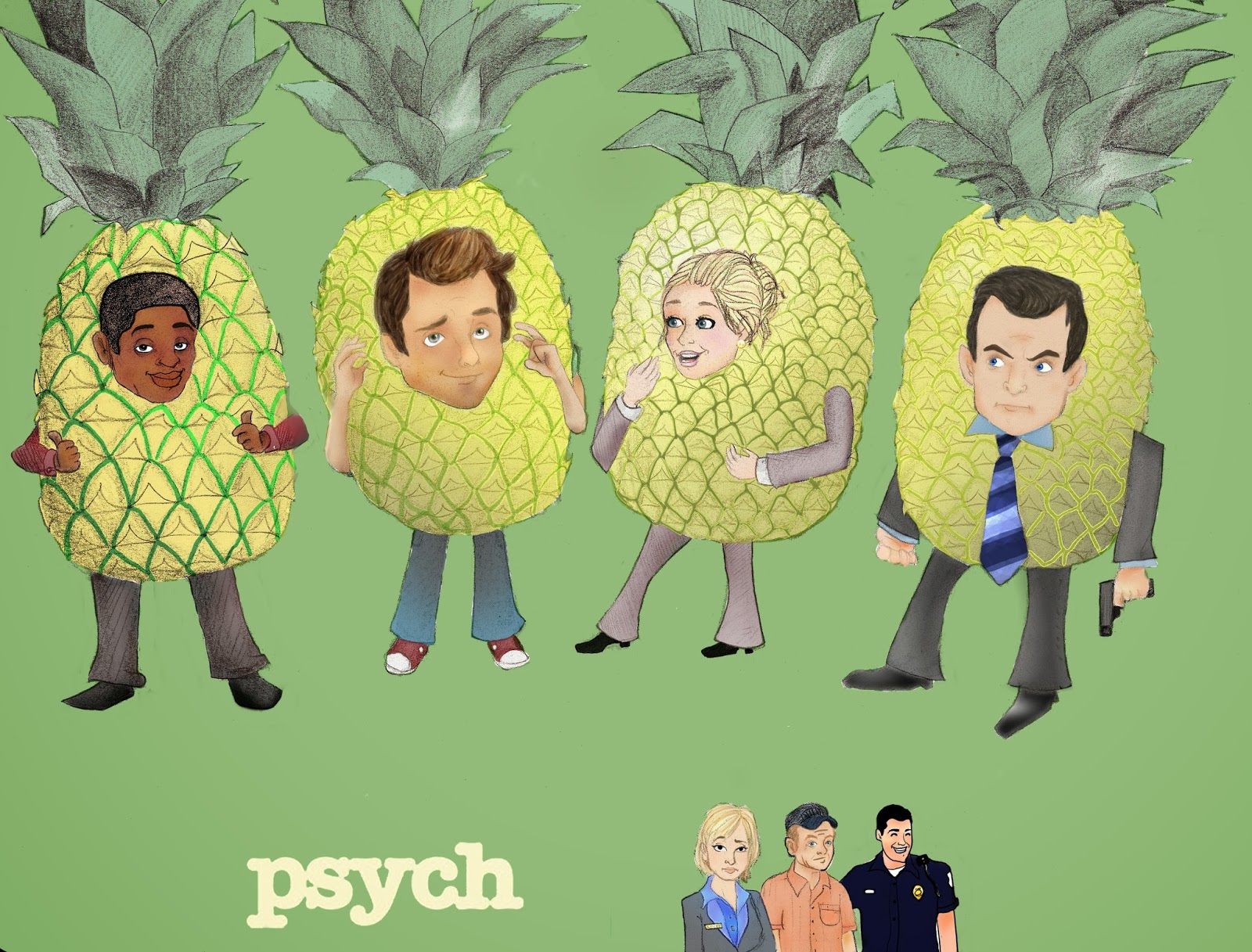 Psych Posters | Tv Series All Poster