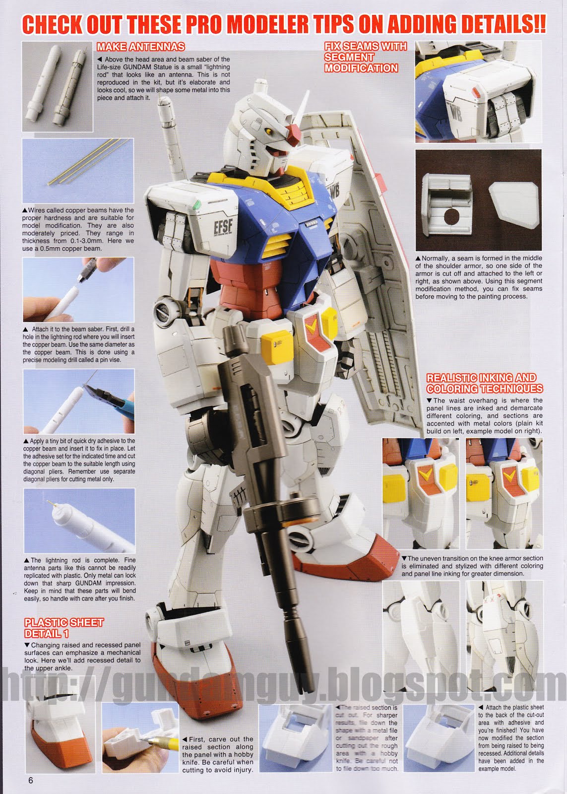 GUNDAM GUY: Gunpla Step Up Manual [English Translated Ver.] For 1/48 ...
