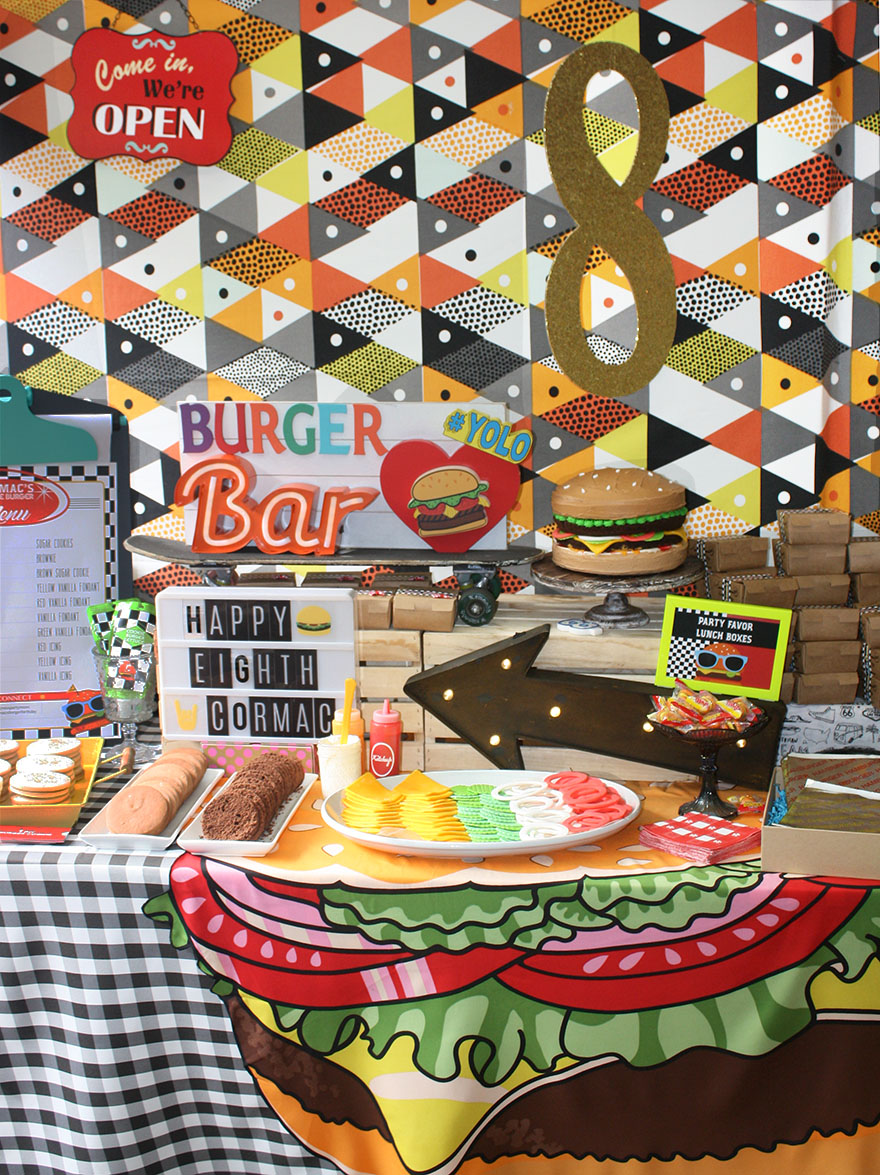 Miss Party Mom: A Burger Themed Birthday Party!