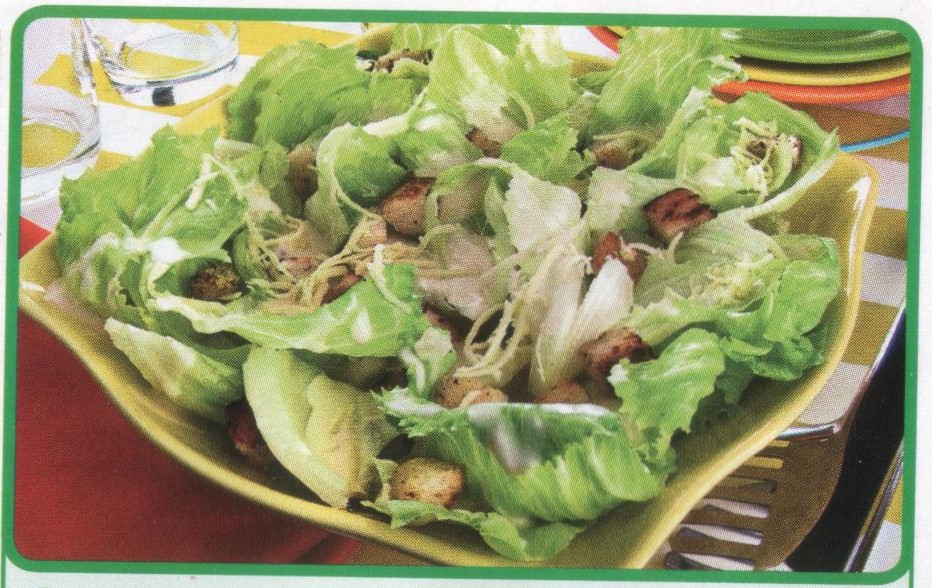 De todo un poco...: Receta de ensalada caesar