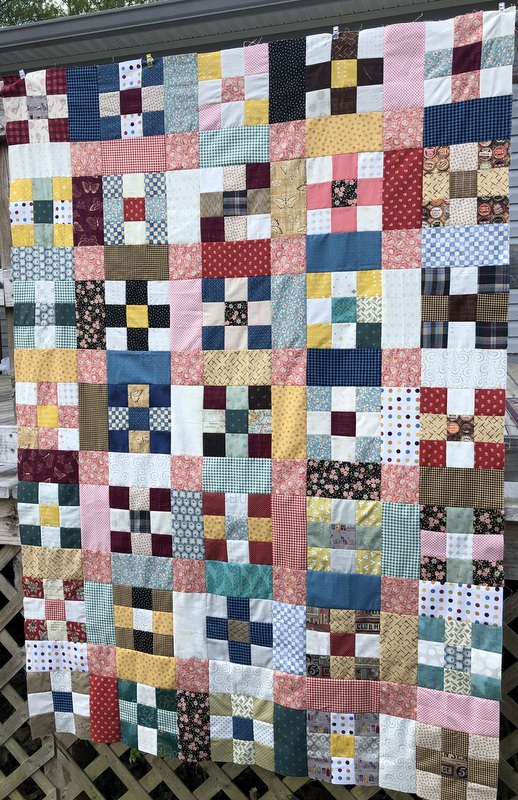 My Sew-Called Quilts: Beverly's Quilt Flimsy