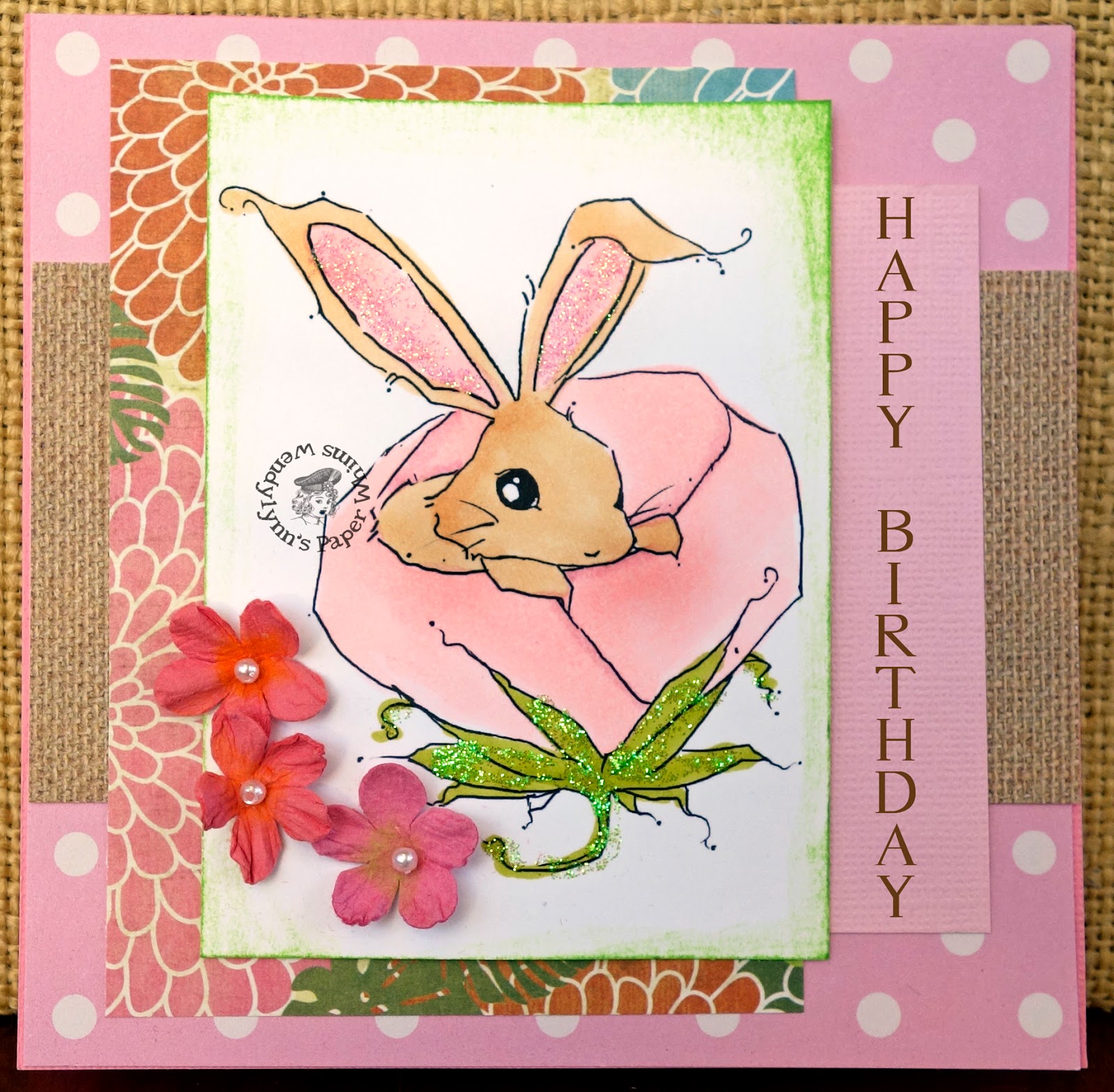 Wendylynn's Paper Whims: Spring Birthday Card