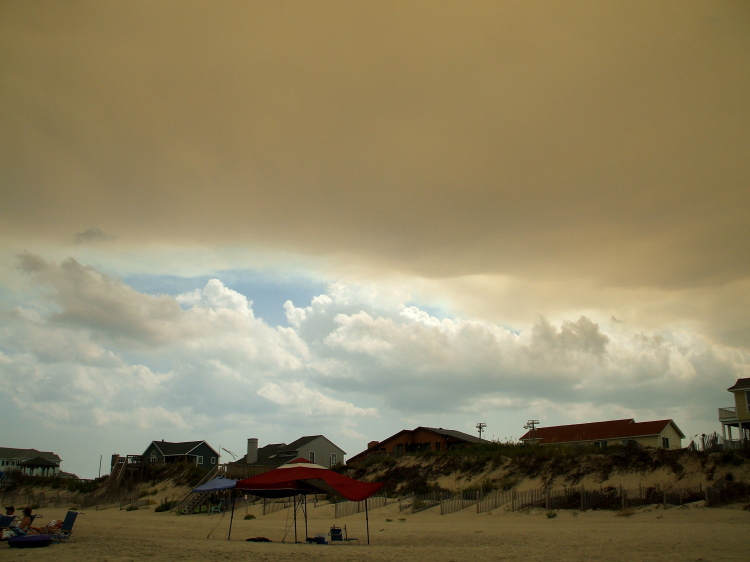 The Pocomoke Public Eye: Smoke From Great Dismal Swamp Spreads As Far ...