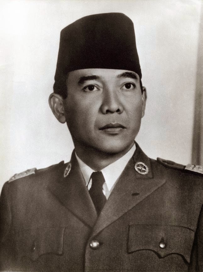 Indonesia Zaman Doeloe: Potret Soekarno dari sekitar tahun 1961