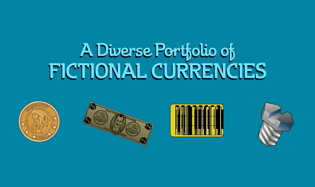 A Diverse Portfolio of Fictional Currencies #Infographic - Visualistan