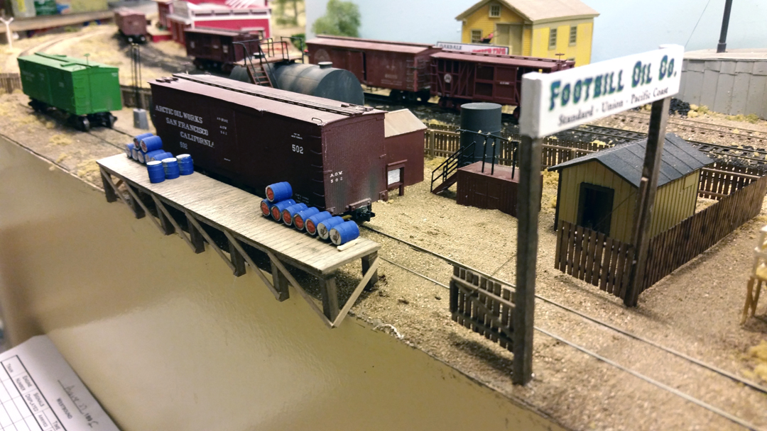 Stockton and Copperopolis Railroad: Oil Distributor and Hay Dealer
