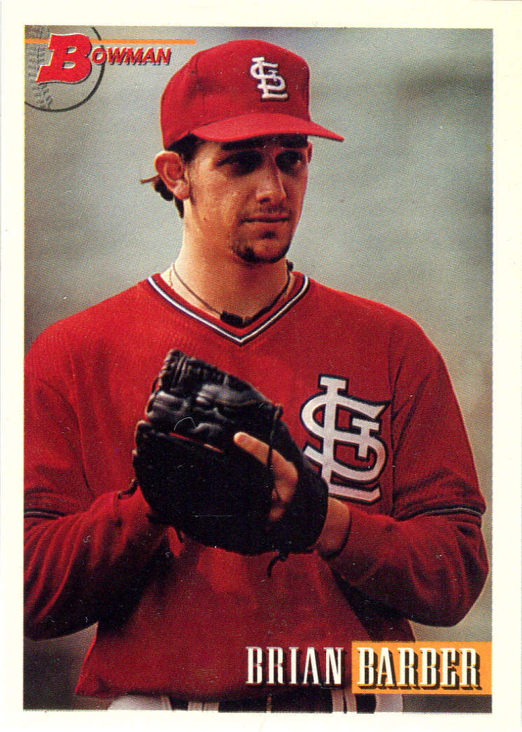 Junk Wax Prospector - Brian Barber - St. Louis Cardnials