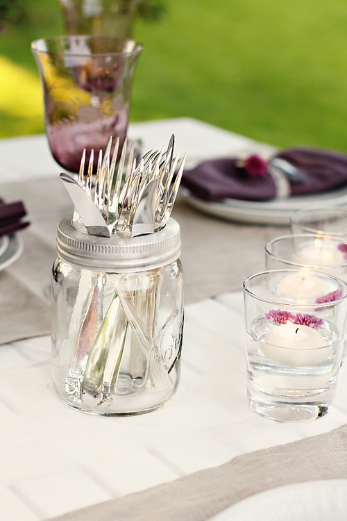 ATELIER RUE VERTE , le blog: Dresser une table avec du violet